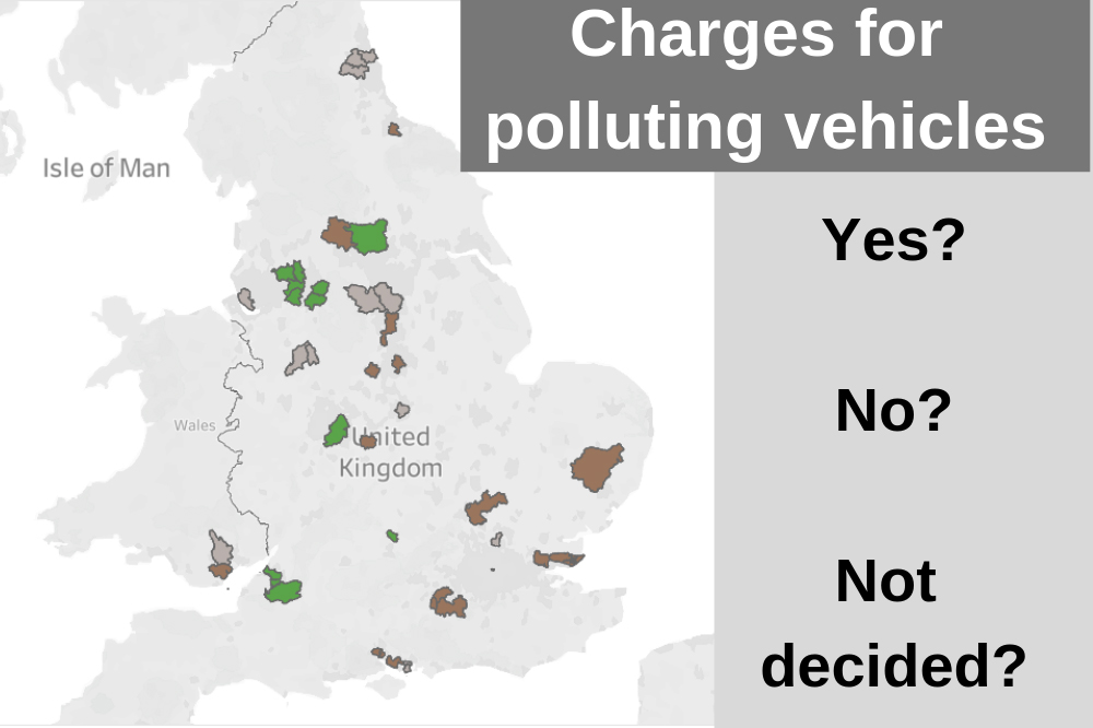 Revealed: the councils planning clean air zones | Local Government ...