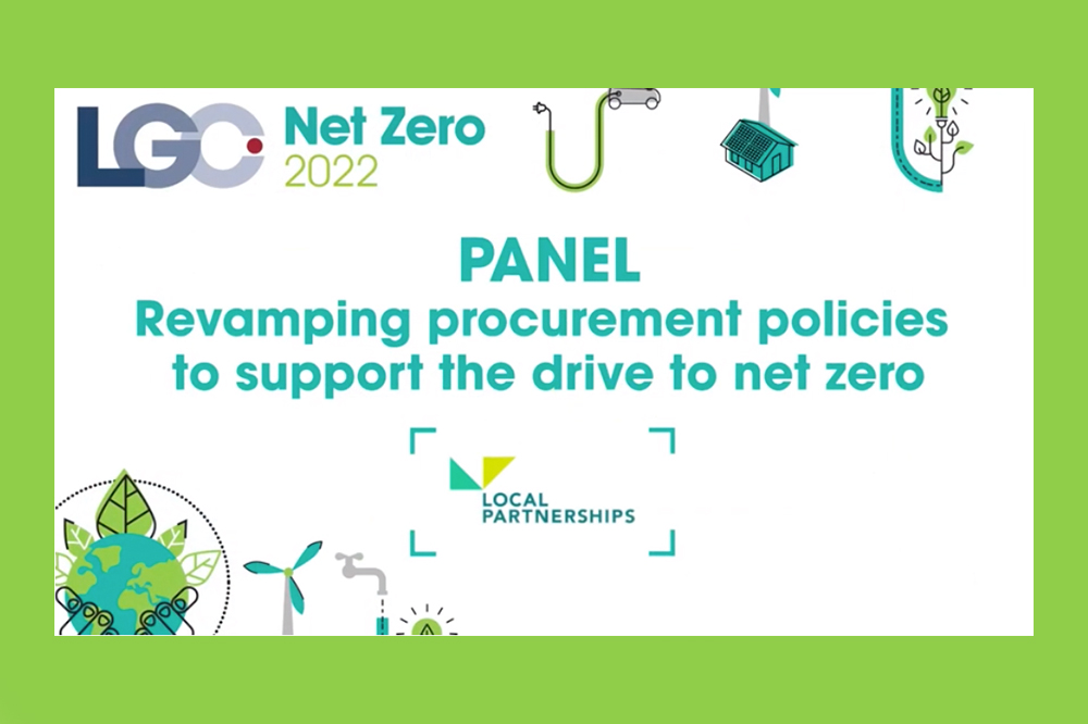 Revamping procurement policies to support the drive to net zero | Local ...