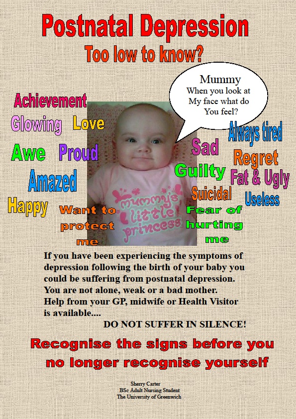 'How can we encourage women with post-natal depression to seek help ...