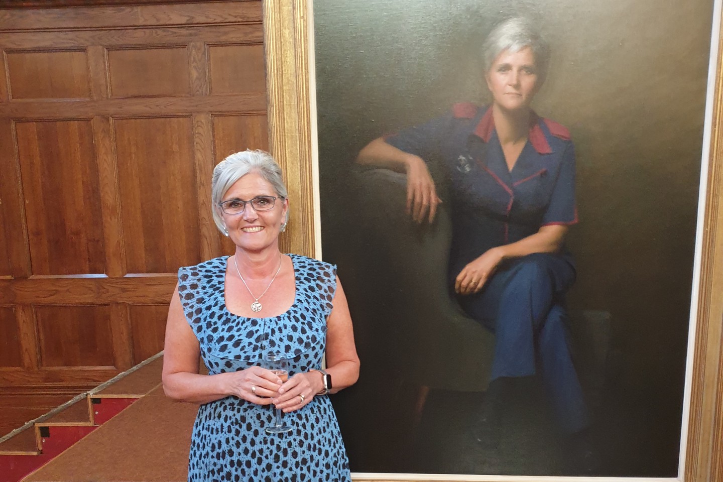 Trust honours former chief nurse of 15 years with hospital portrait ...