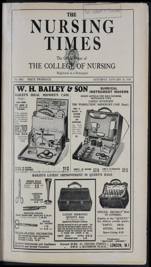 Issue 1603 1936 01 18 Nursing Times