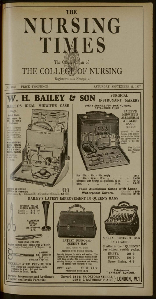 Issue: 1689 1937-09-11 | Nursing Times Issue: 1689 1937-09-11 | Nursing Times