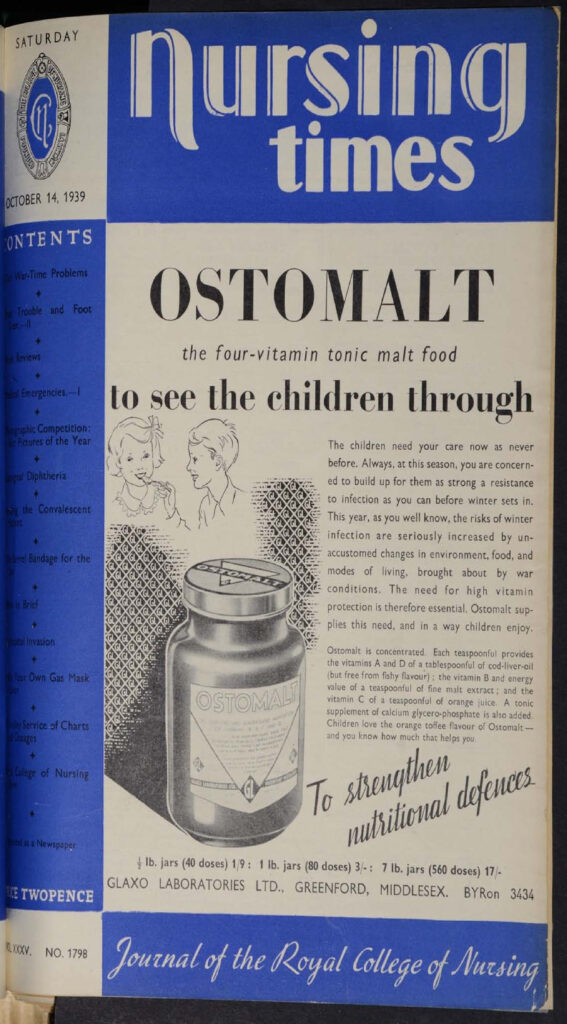 Issue 1798 1939 10 14 Nursing Times