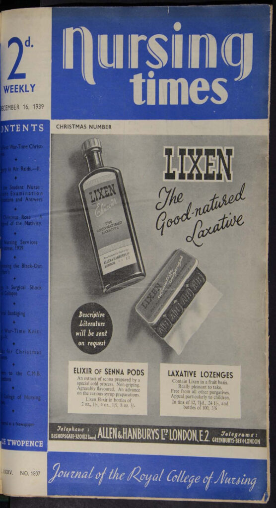 Issue 1807 1939 12 16 Nursing Times 