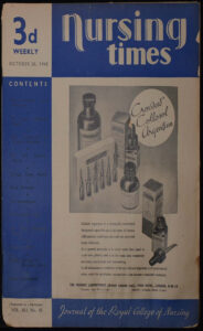 Issue: 42 1945-10-20 | Nursing Times