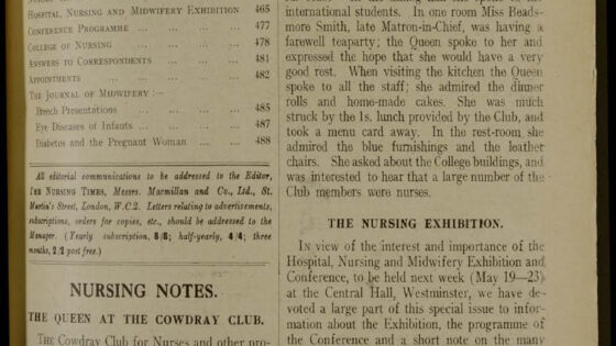 Issue 994 1924 05 17 Nursing Times