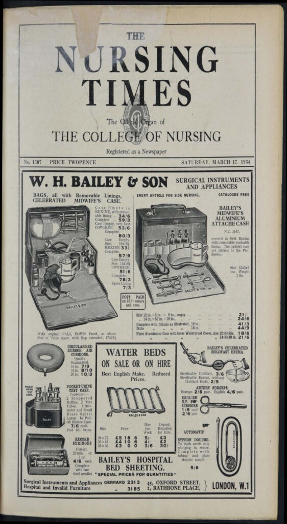 Issue 1507 1934 03 17 Nursing Times 