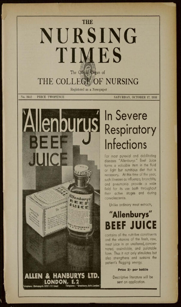 Issue 1642 1936 10 17 Nursing Times