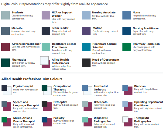 Colours Unveiled For National NHS Uniform In England Nursing Times Colours Unveiled For National NHS Uniform In England Nursing Times