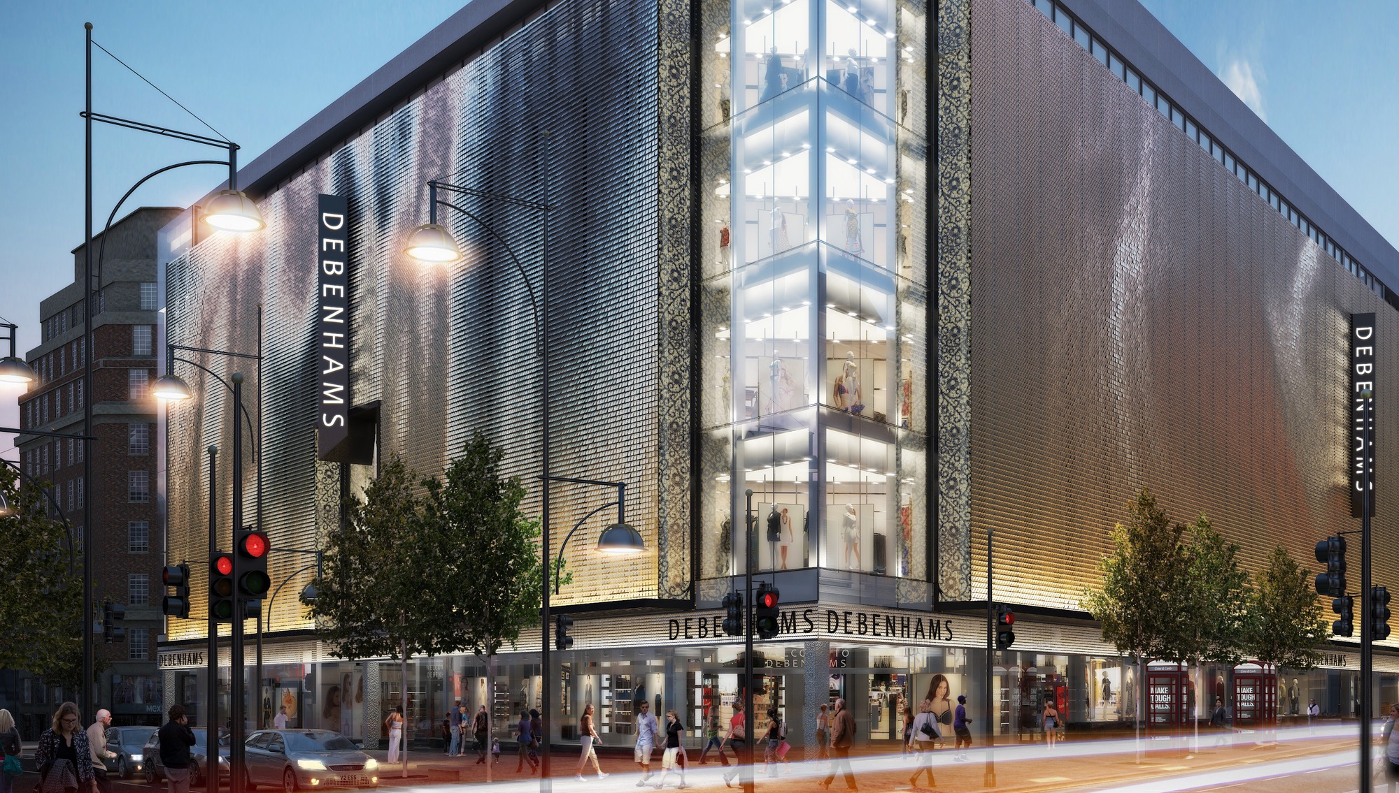Debenhams Oxford Street Opening Hours