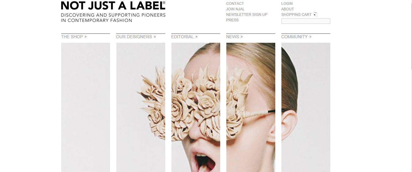 Not Just A Label launches new responsive website