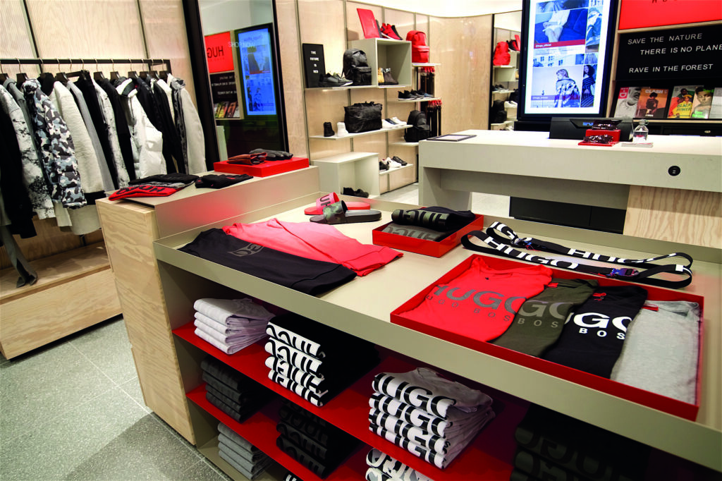 Inside the UK's first Hugo store from Hugo Boss