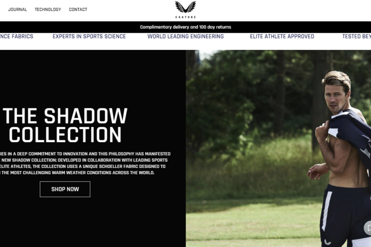 Sportswear brand Castore raises £3.2m