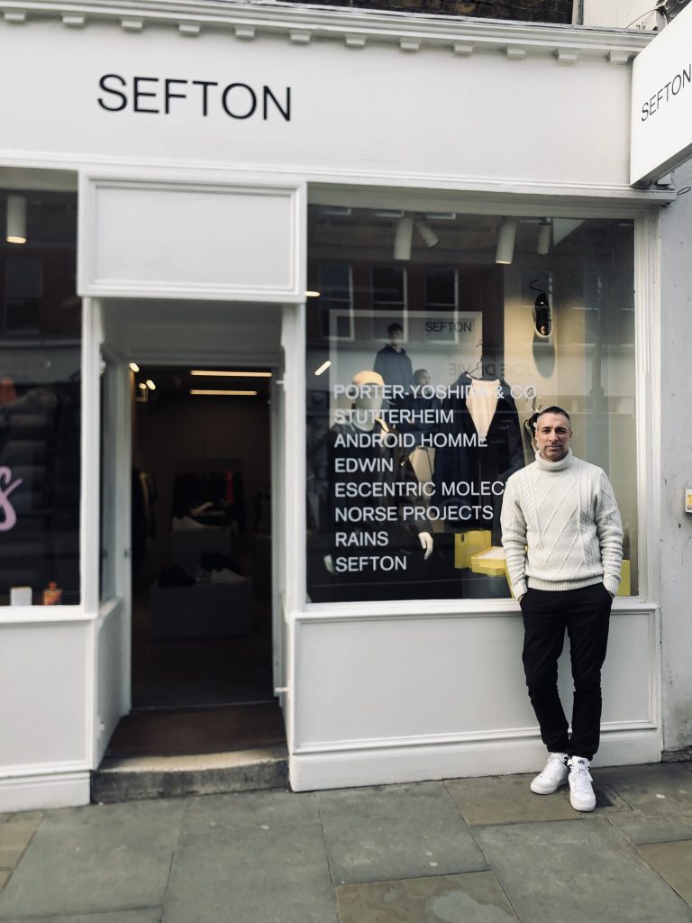 Menswear indie Sefton: shifting strategies for a post-pandemic world