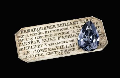 Historic 6ct Farnese Blue diamond up for auction | Retail Jeweller