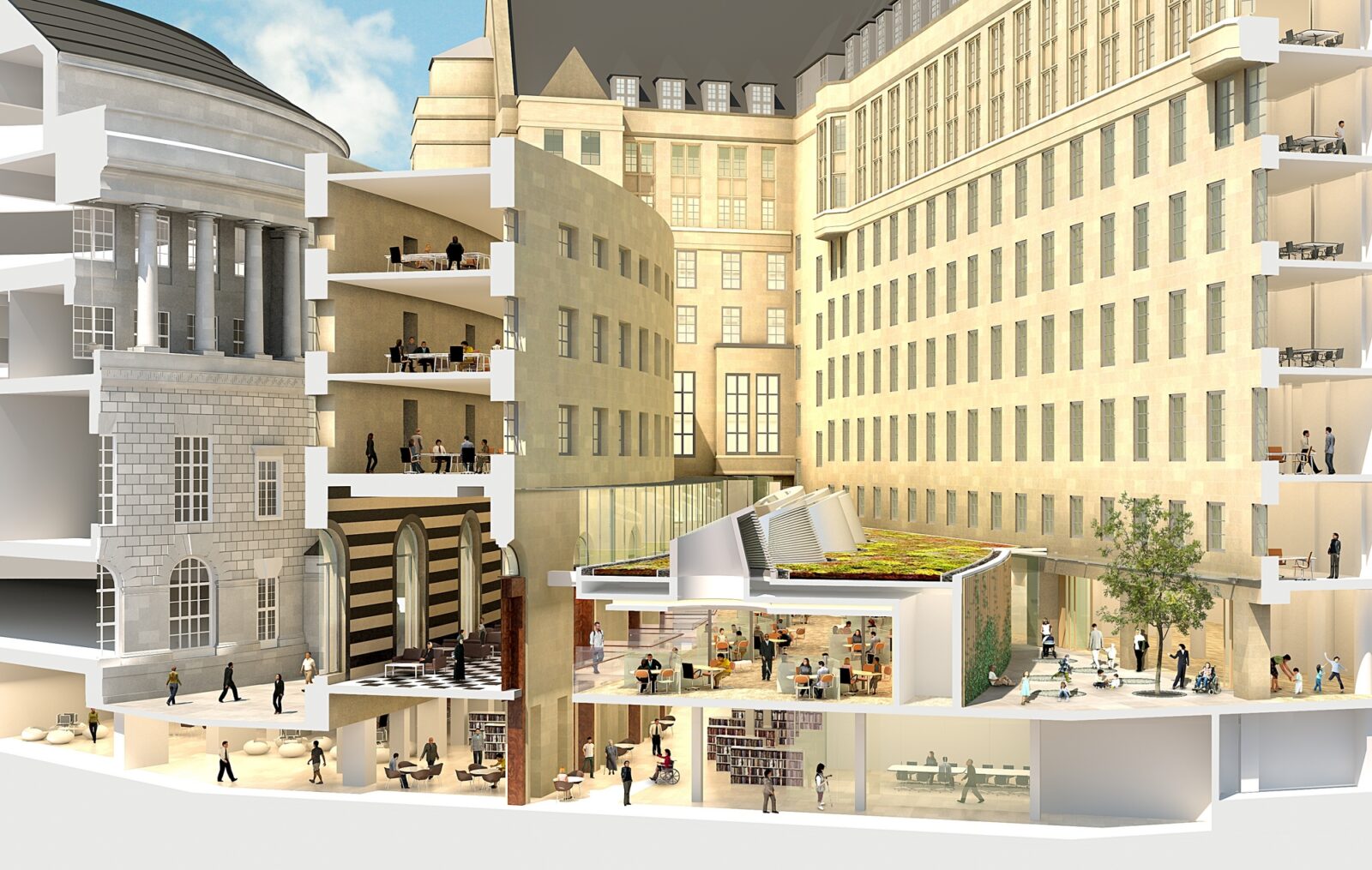 First look at Simpson and Ryder's Manchester town hall refurb