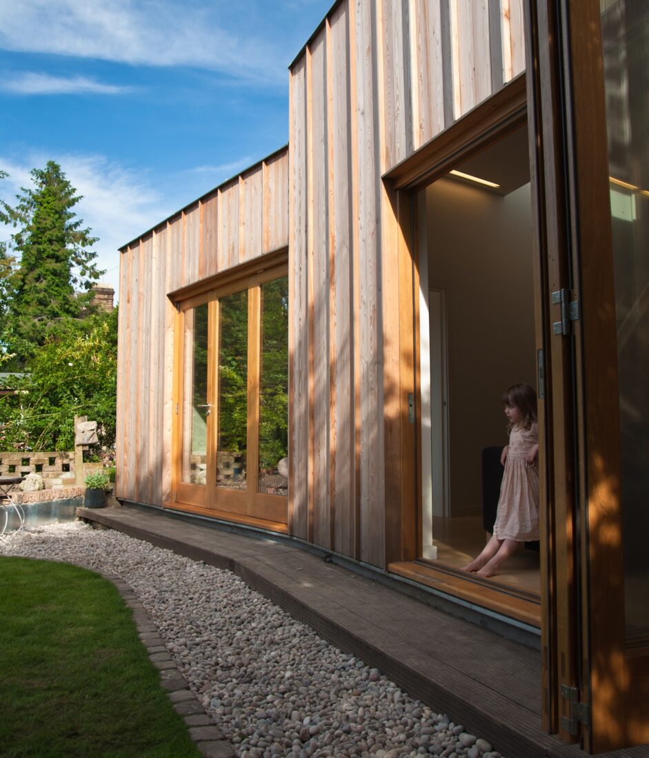 Timber Fin House, Walthamstow, London by Neil Dusheiko Architects