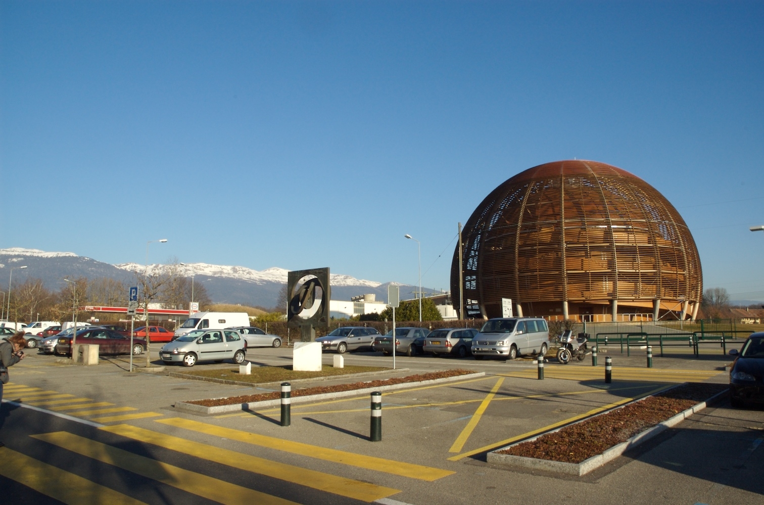 New public entrance for CERN, Geneva Switzerland