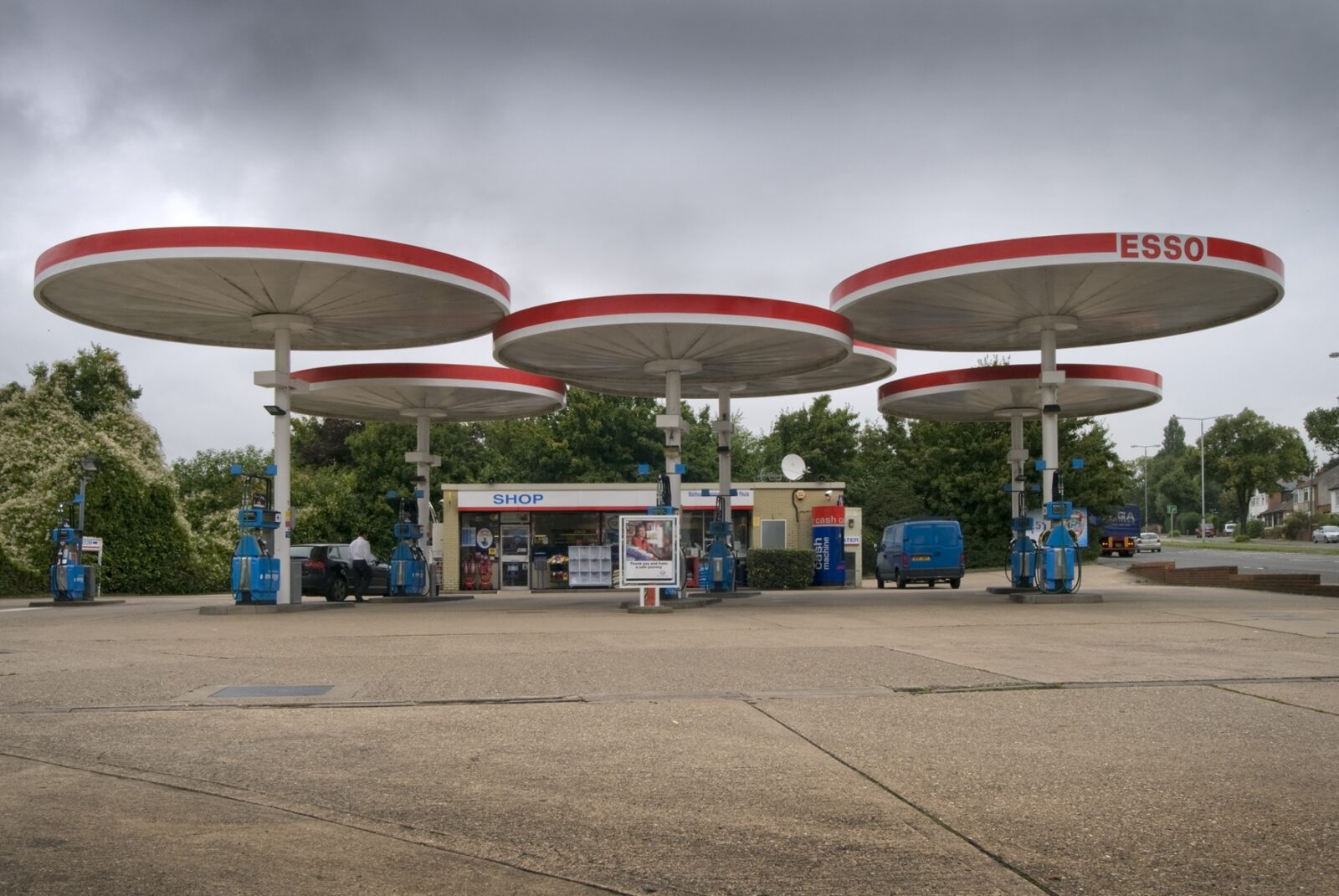 Two Iconic 1960s Petrol Stations Listed