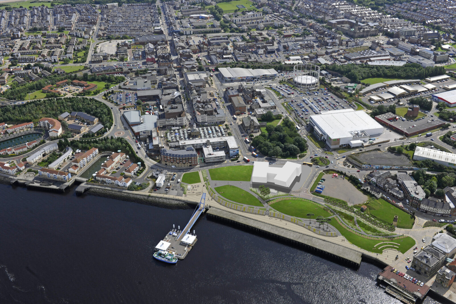 South Shields Waterfront Park wins sustainability award
