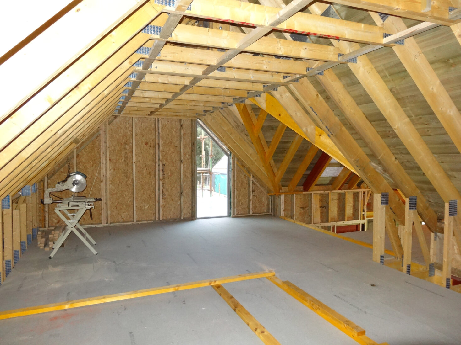 Timber frame home trials insulation combinations