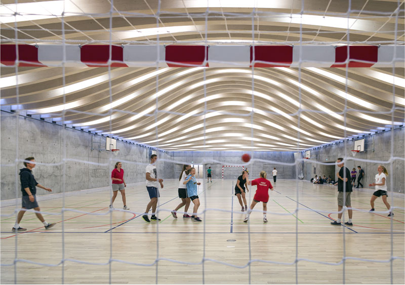 BIG completes Danish sports hall