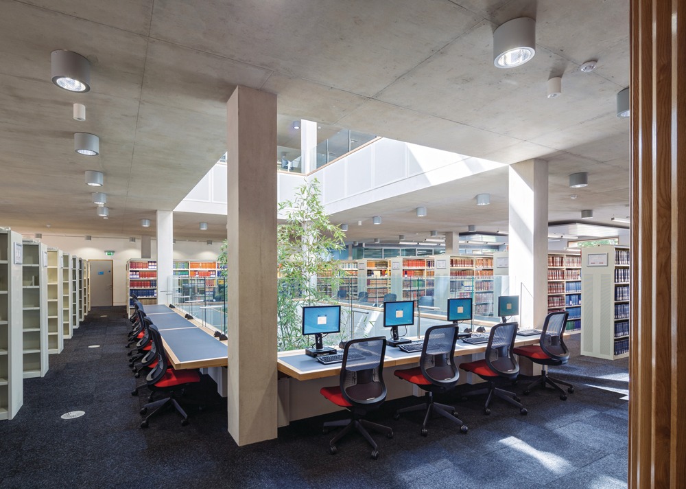 Hopkins' University of East London library opens doors