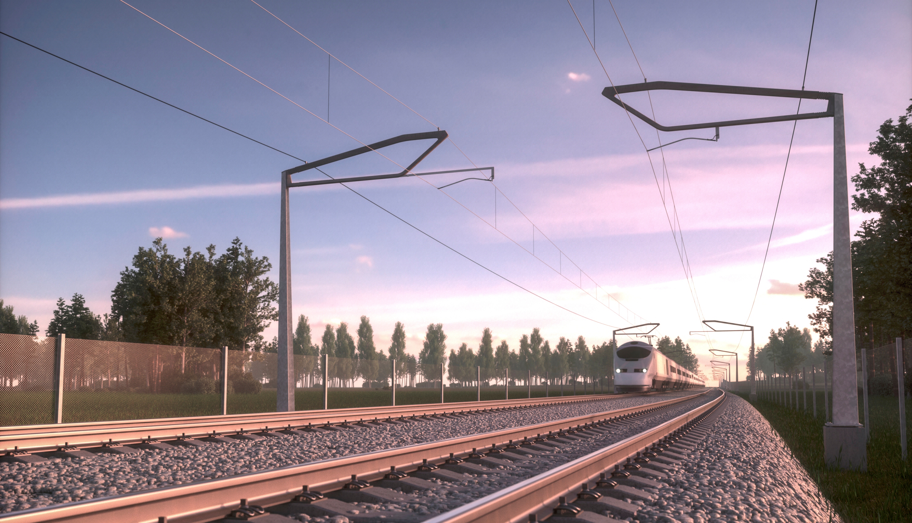 Revealed: 10 shortlisted designs for HS2’s overhead line structures