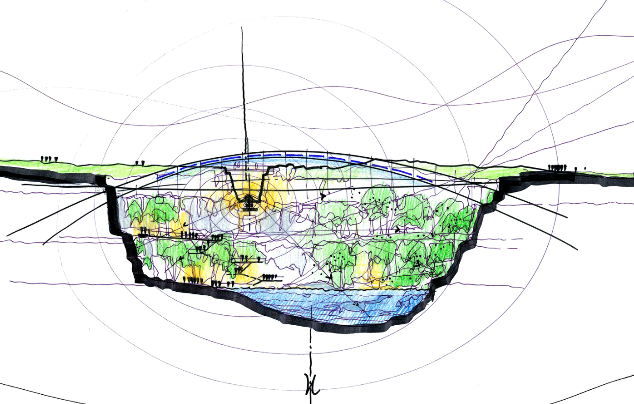 Renzo Piano reveals plans for 'prehistoric' attraction