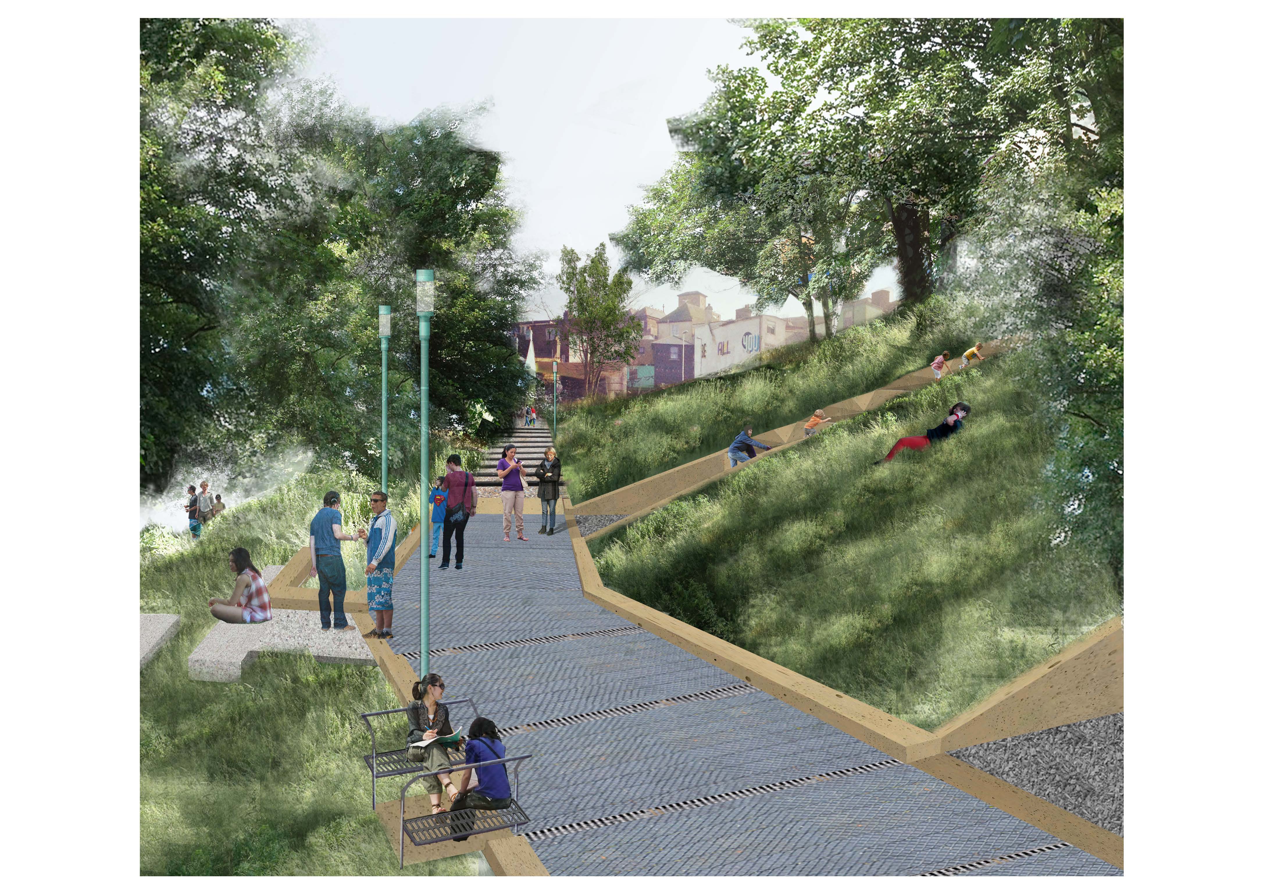Muf creates new park for Folkestone Triennial