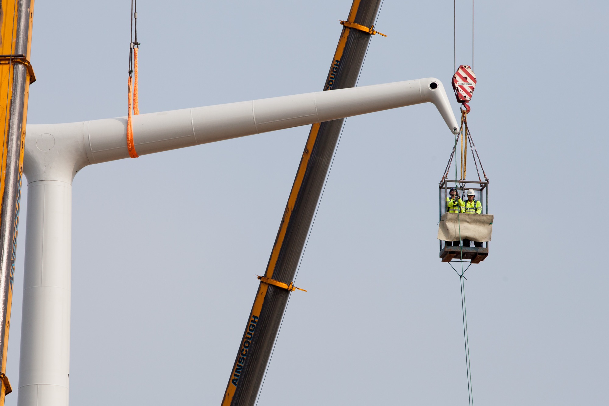 First of Bystrup’s T-Pylons completes