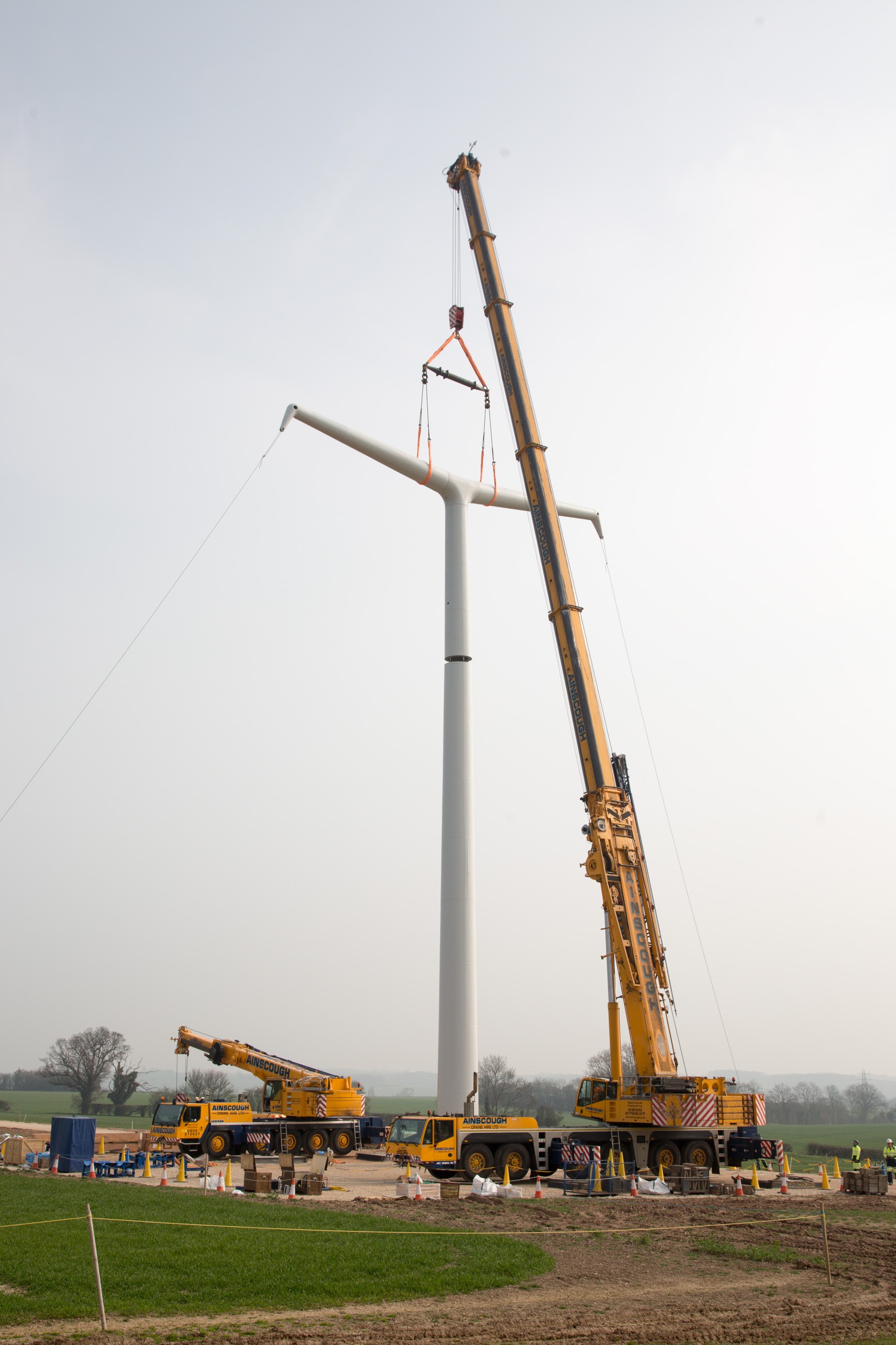 First of Bystrup’s T-Pylons completes