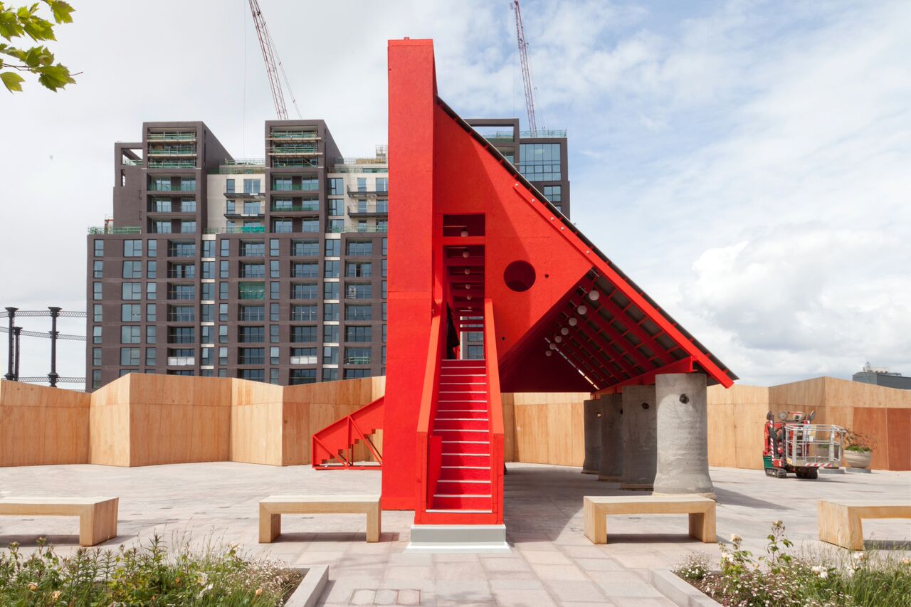 Irish pavilions for London Festival of Architecture complete