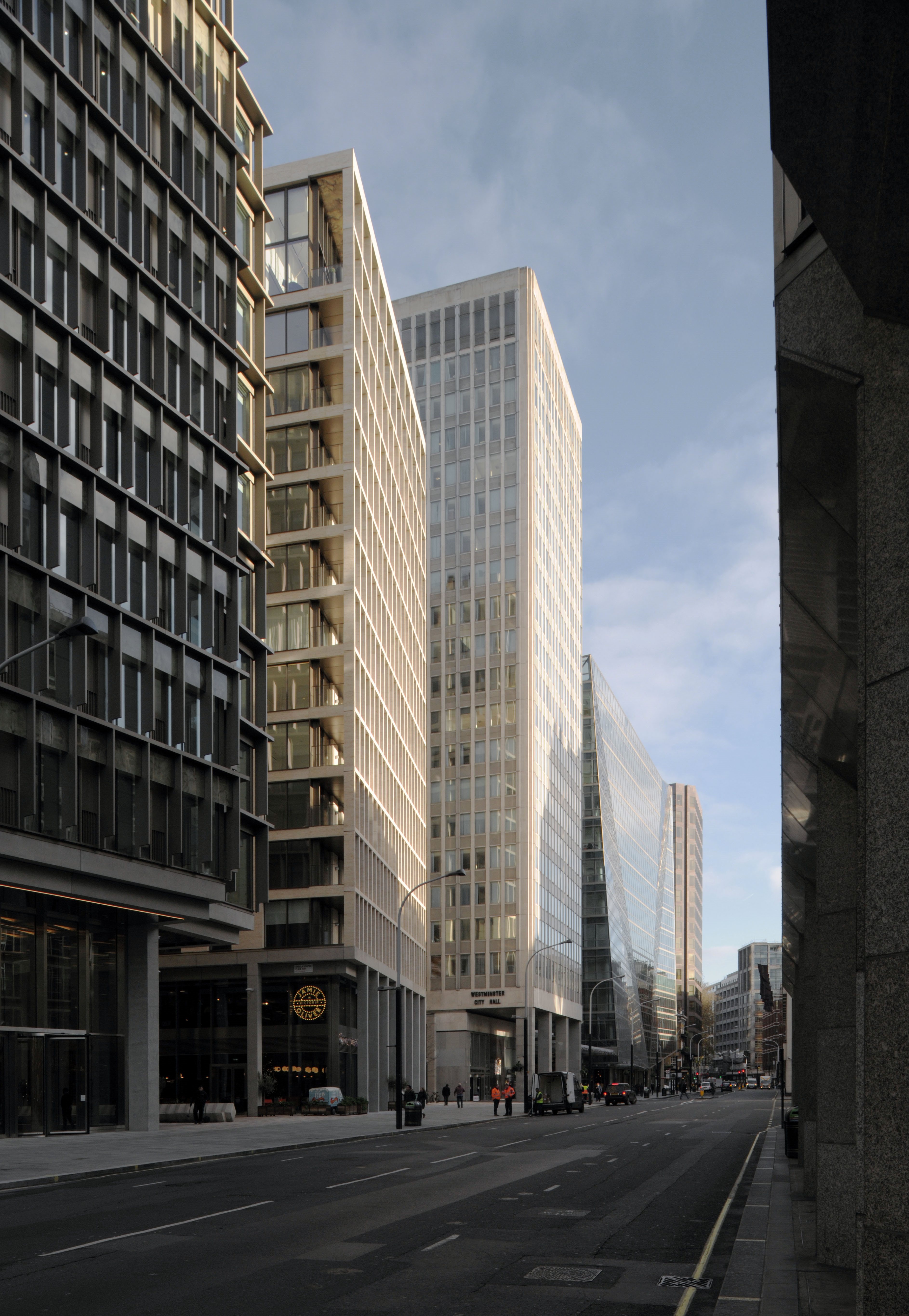 Kings Gate and the Zig Zag Building by Lynch Architects