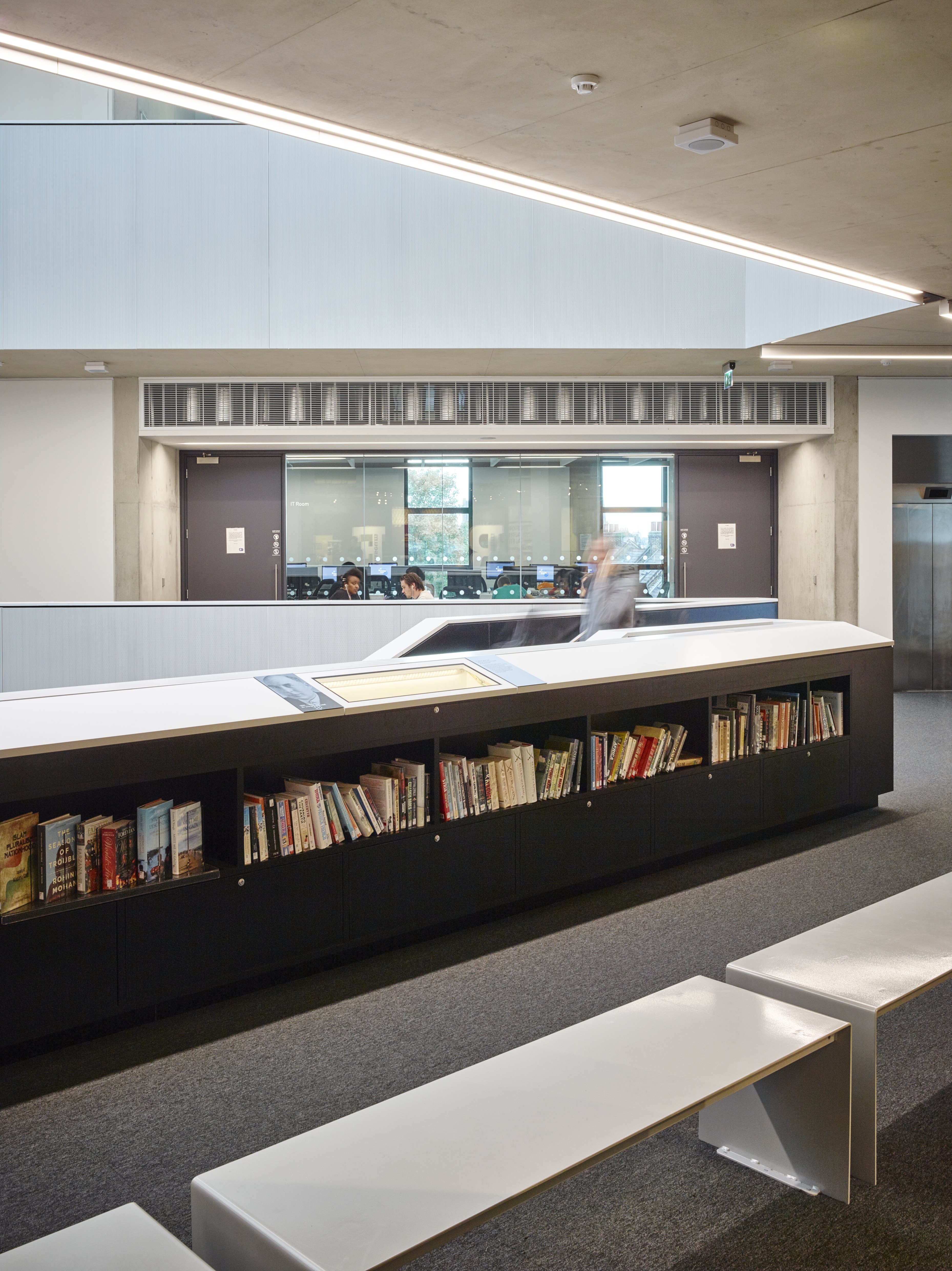 The Library at Willesden Green by Allford Hall Monaghan Morris