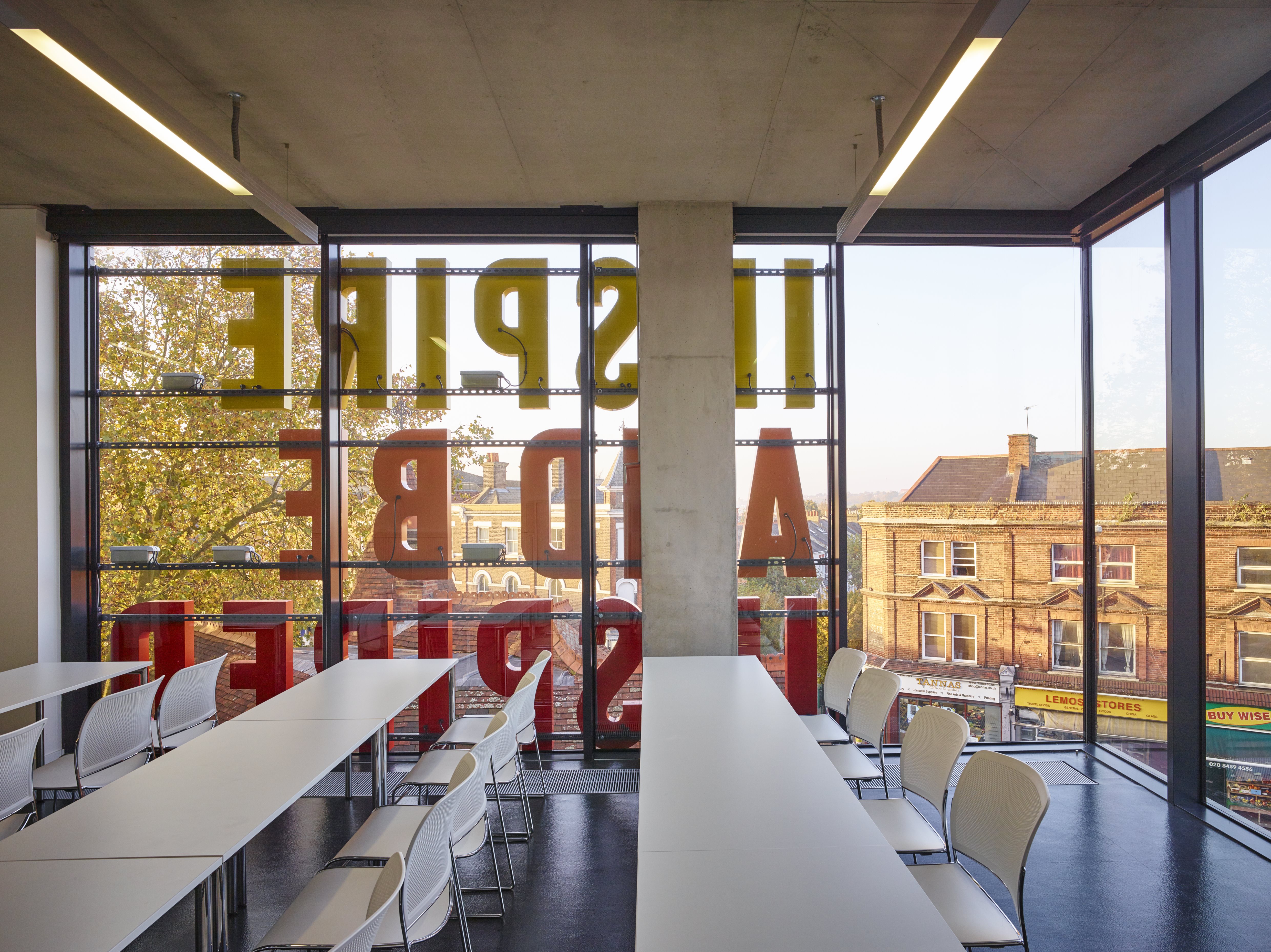 The Library at Willesden Green by Allford Hall Monaghan Morris