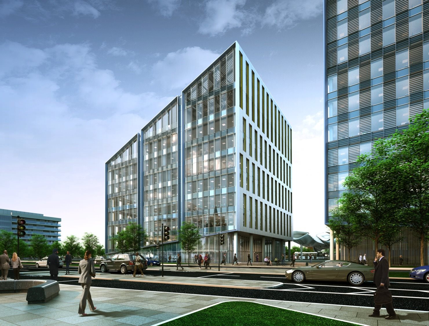 Sheppard Robson reveals first piece in £450m Slough regeneration