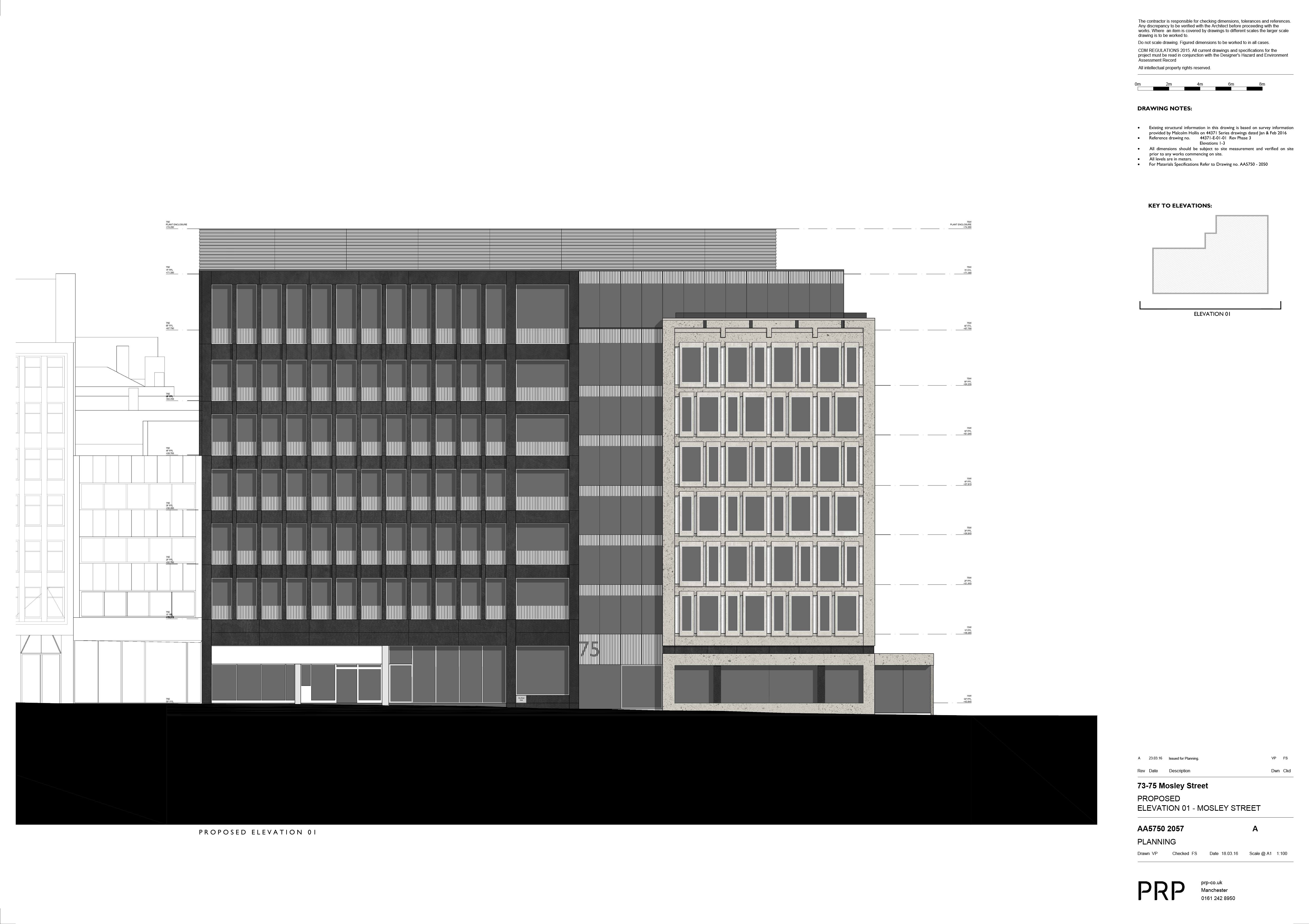 PRP submits plans for Manchester office conversion