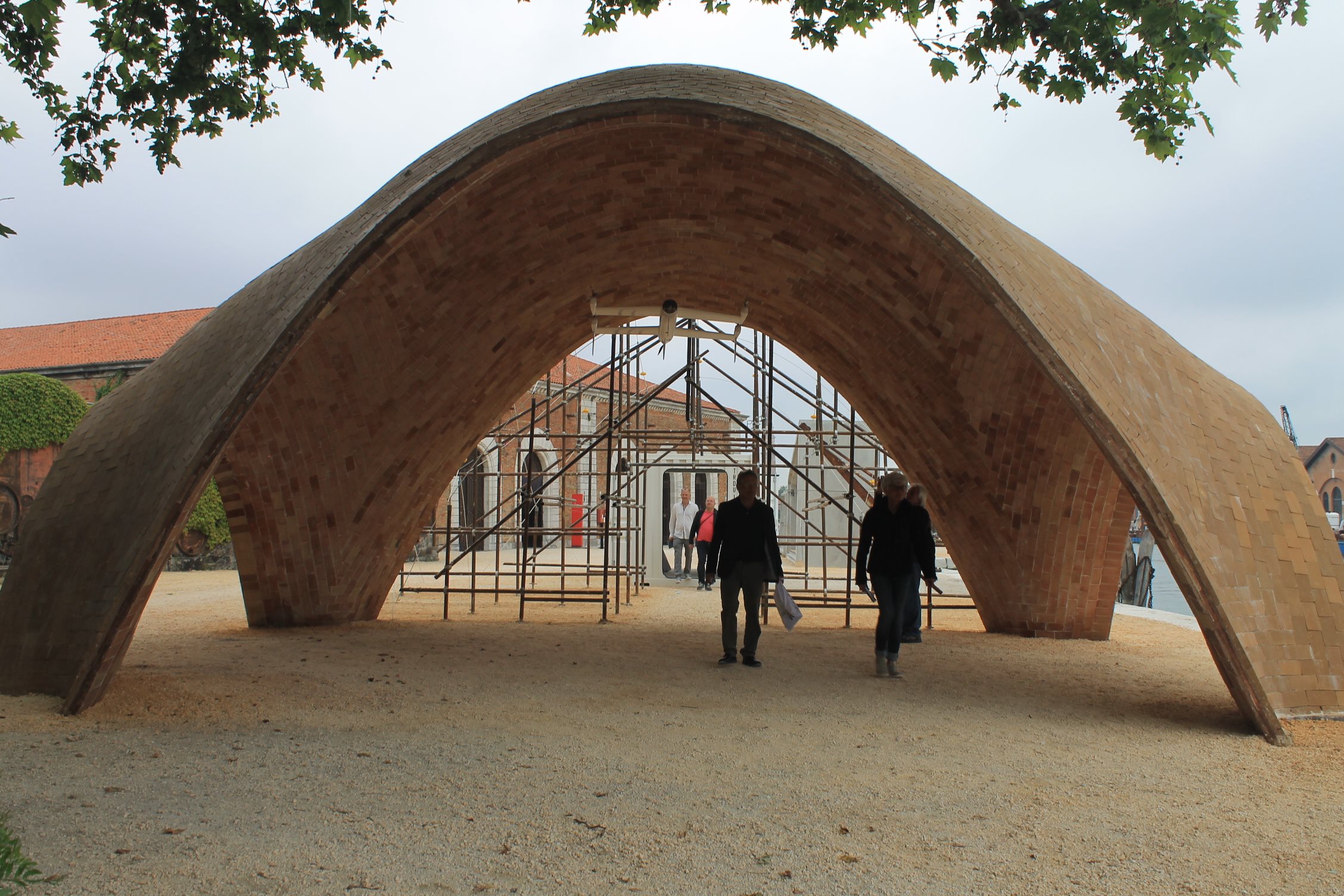 Foster constructs prototype droneport at Venice Biennale