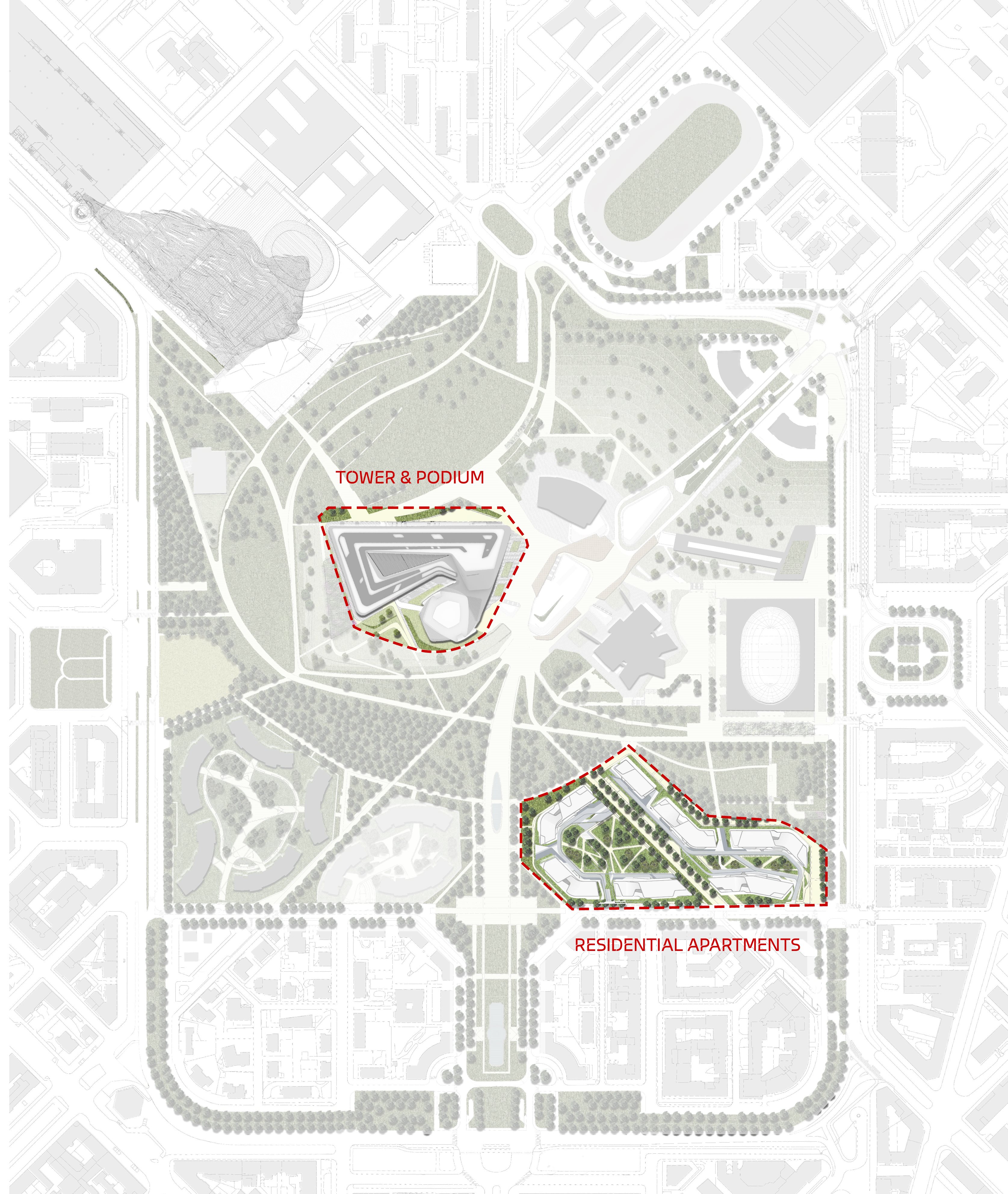 On site: Zaha Hadid Architects' Generali Tower tops out