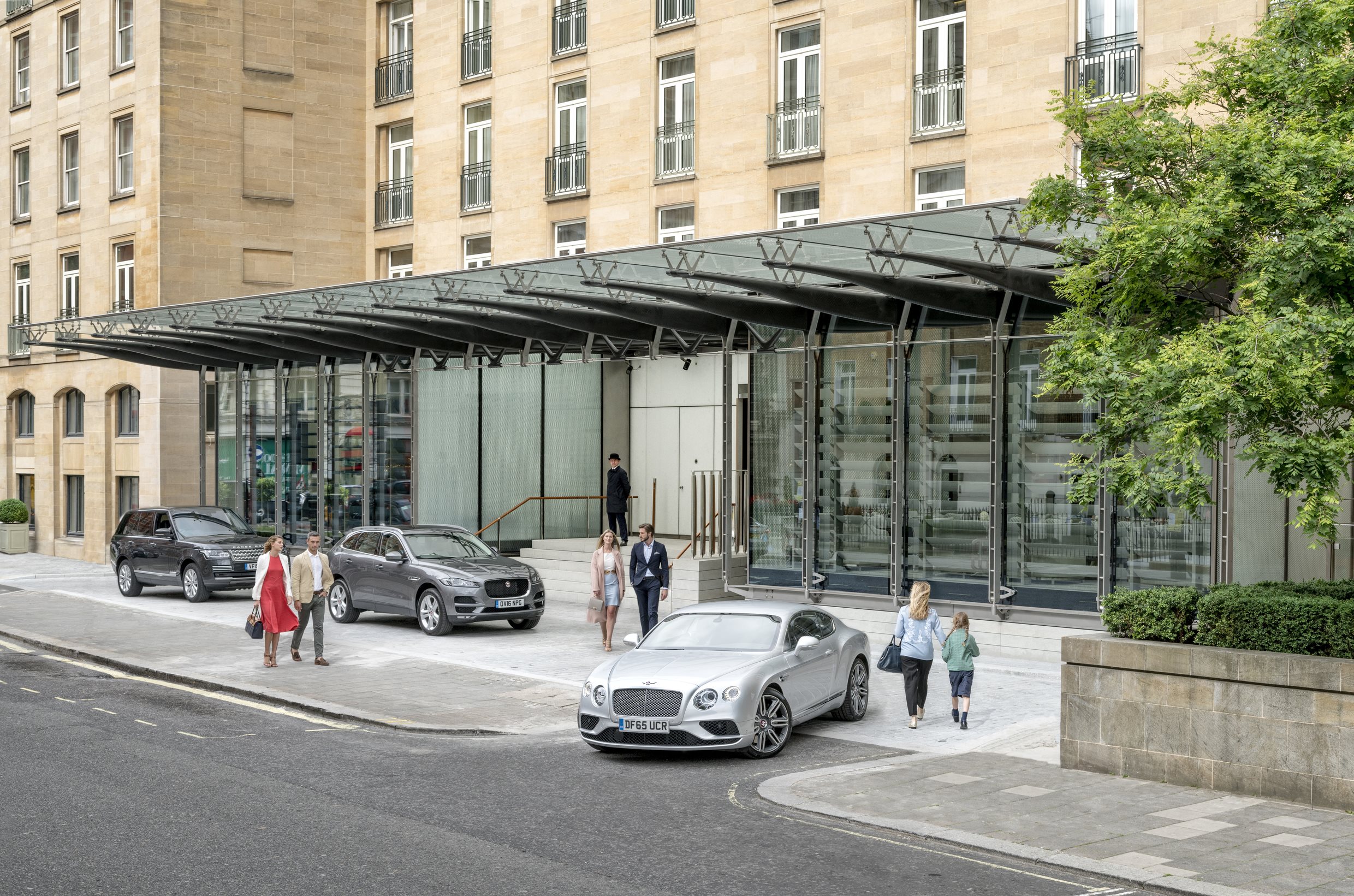 First look at RSHP’s new Berkeley hotel entrance
