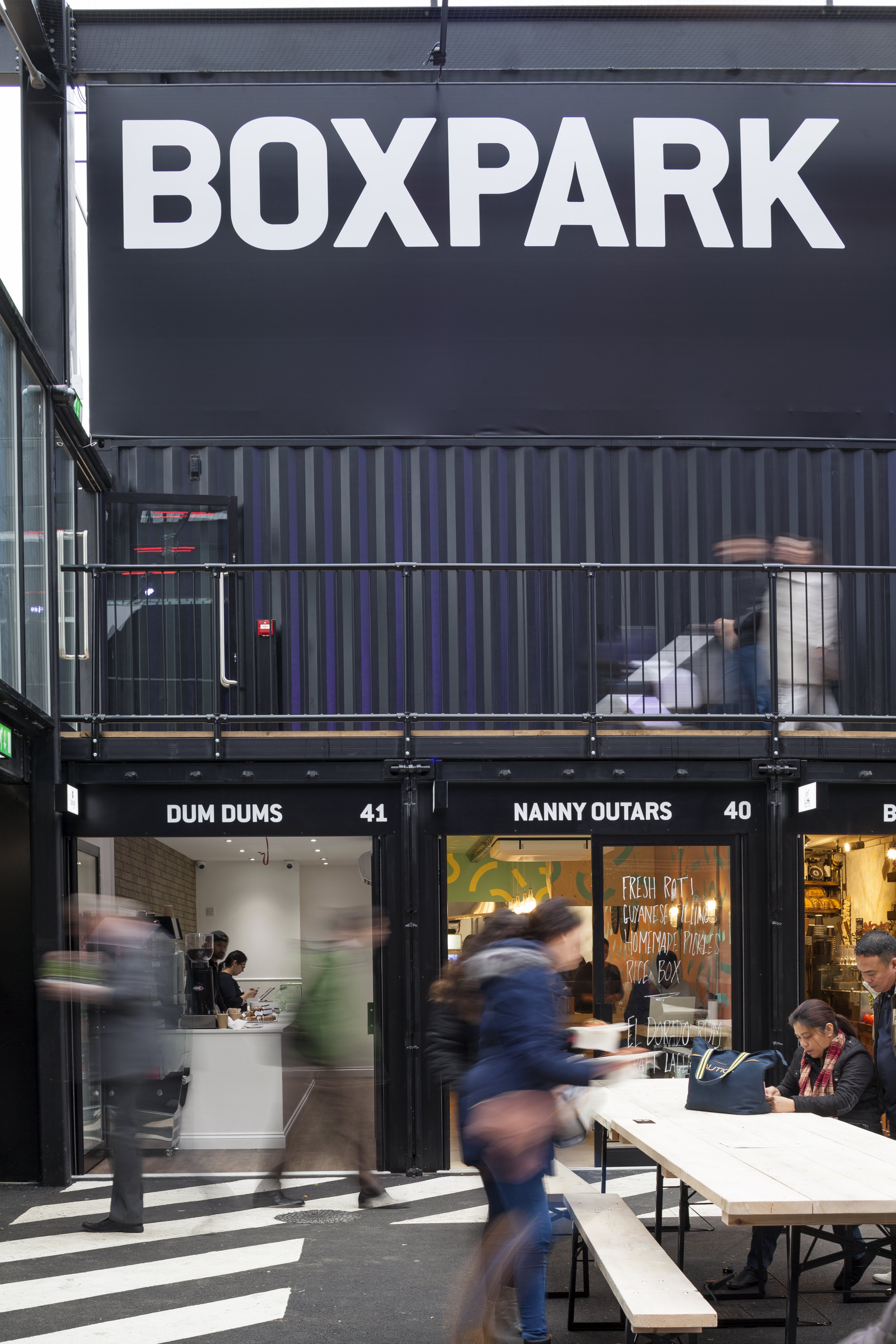 BDP’s £3m Croydon Boxpark opens