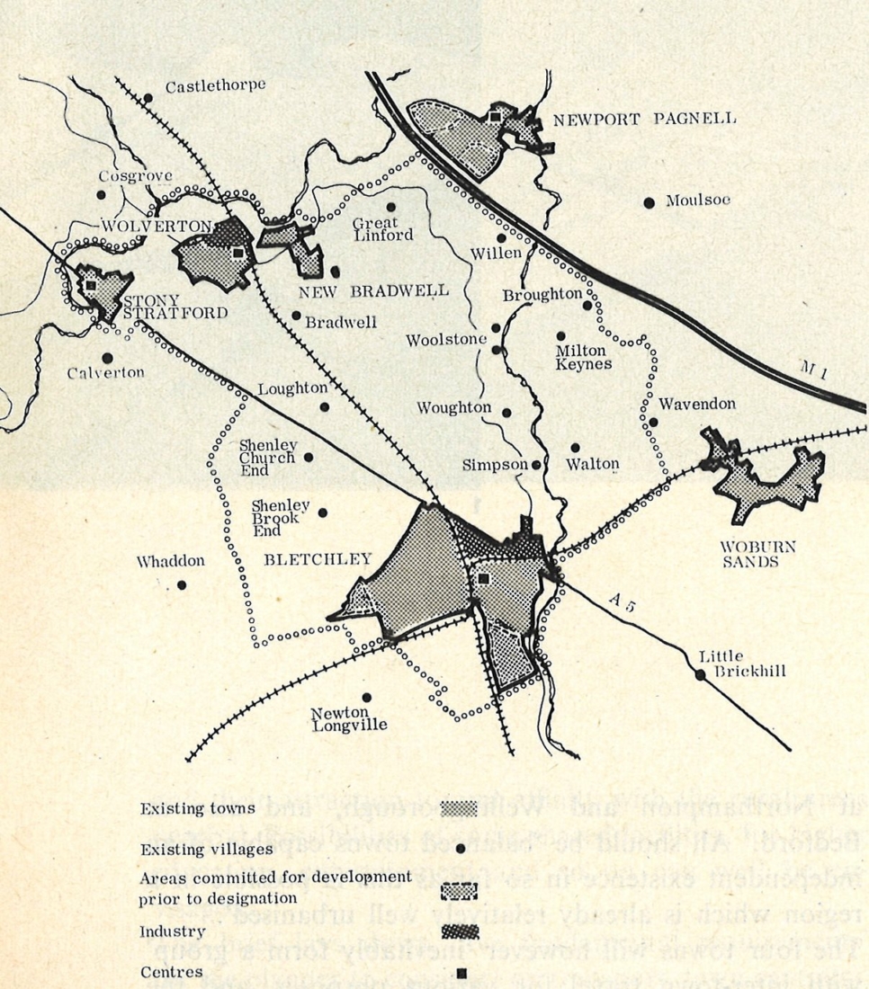AJ archive: Milton Keynes planning study (1969)