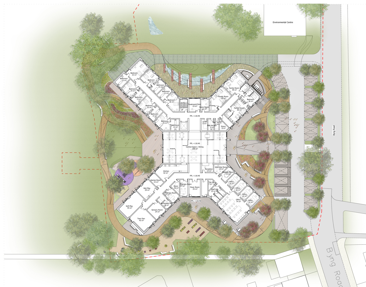 Squire & Partners wins approval for north London children's hospice