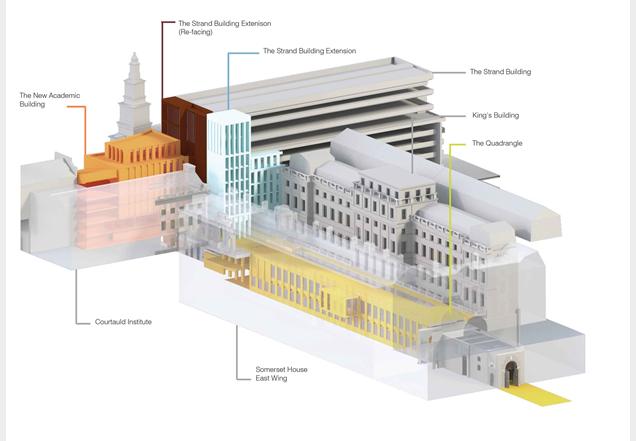 Hall McKnight returns to King’s College London with new quad plans