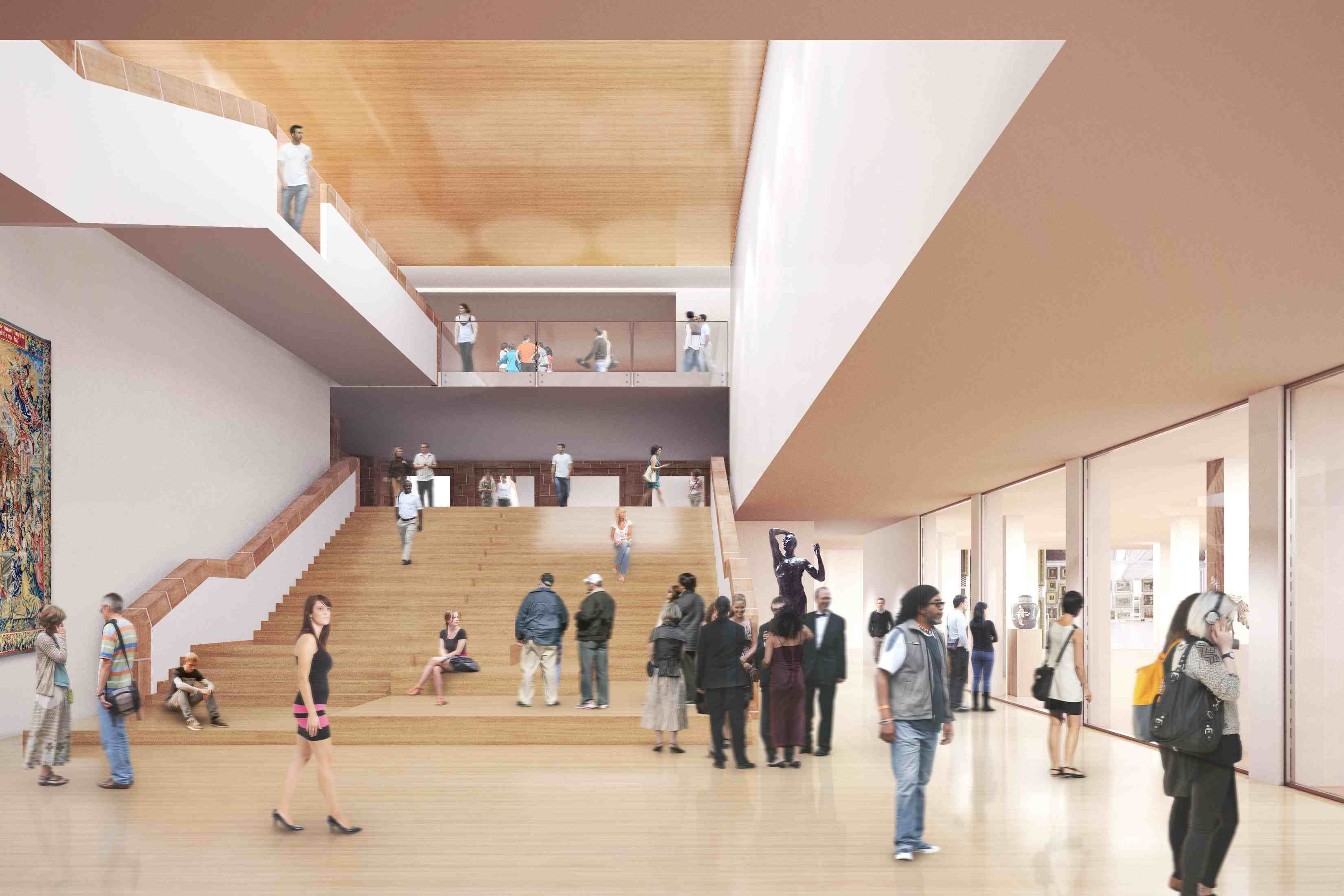 First look at McAslan’s Burrell Collection overhaul