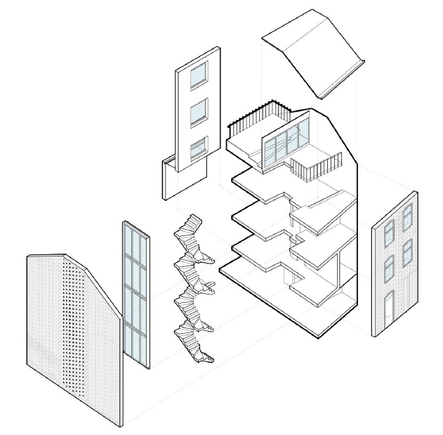 Collective Works wins go-ahead for townhouse on ‘accidental plot’