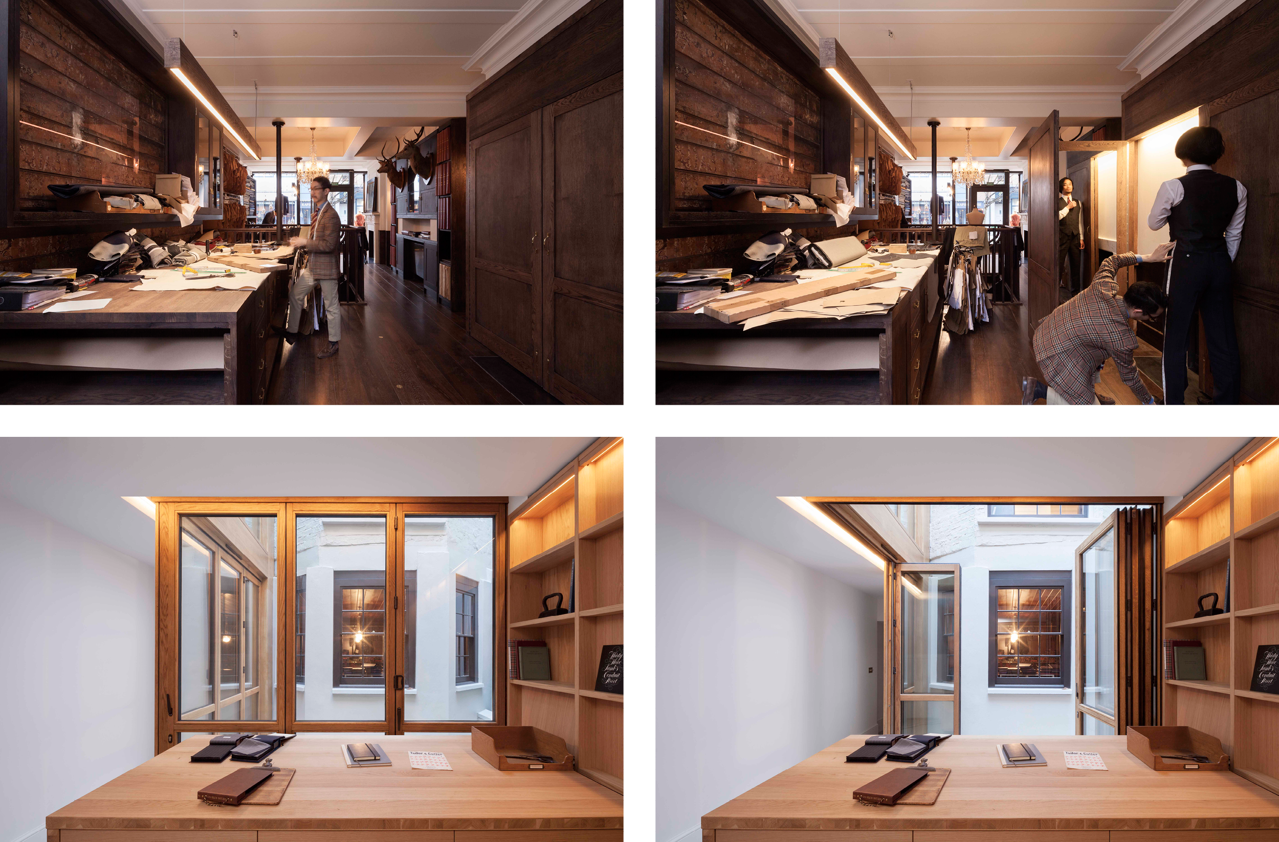 Retailoring a classic suit: Benedetti Architects’ tailor’s workshop refit