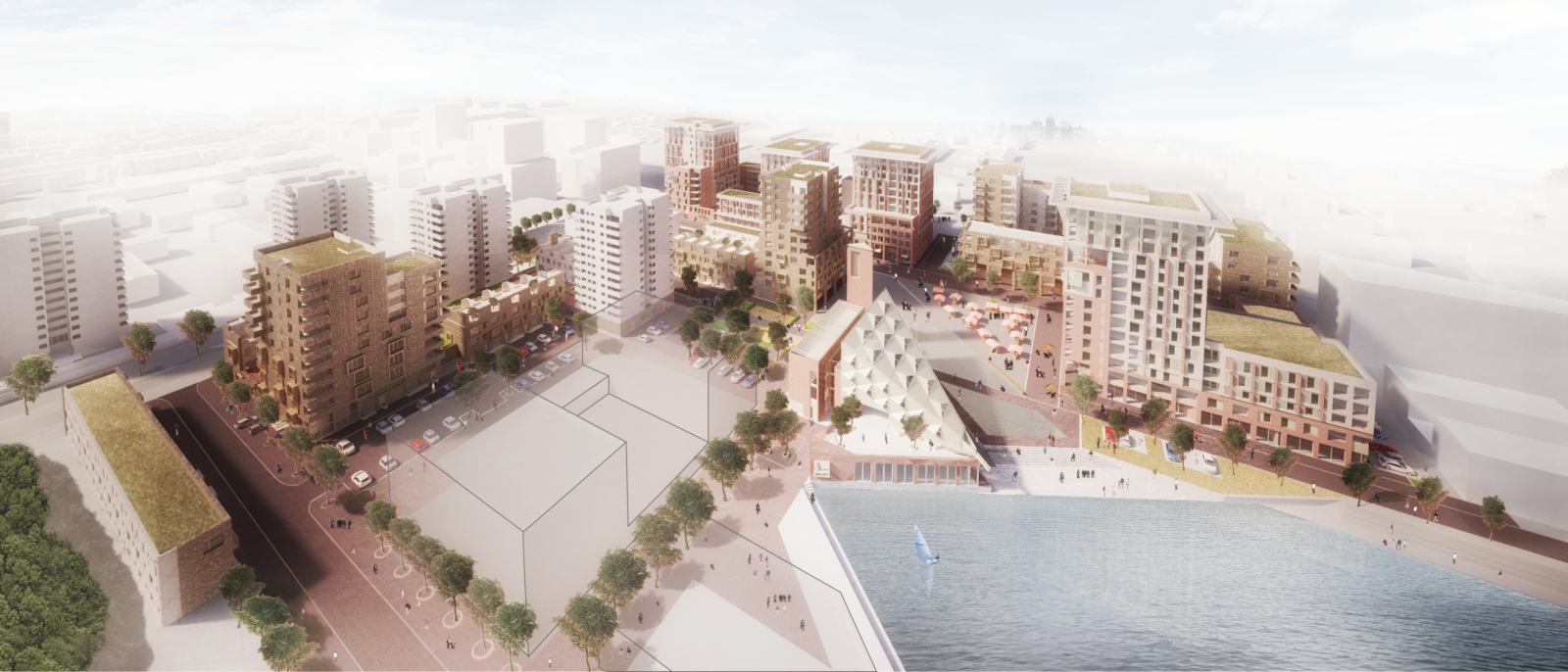 Competition: Southmere Village Library, Thamesmead