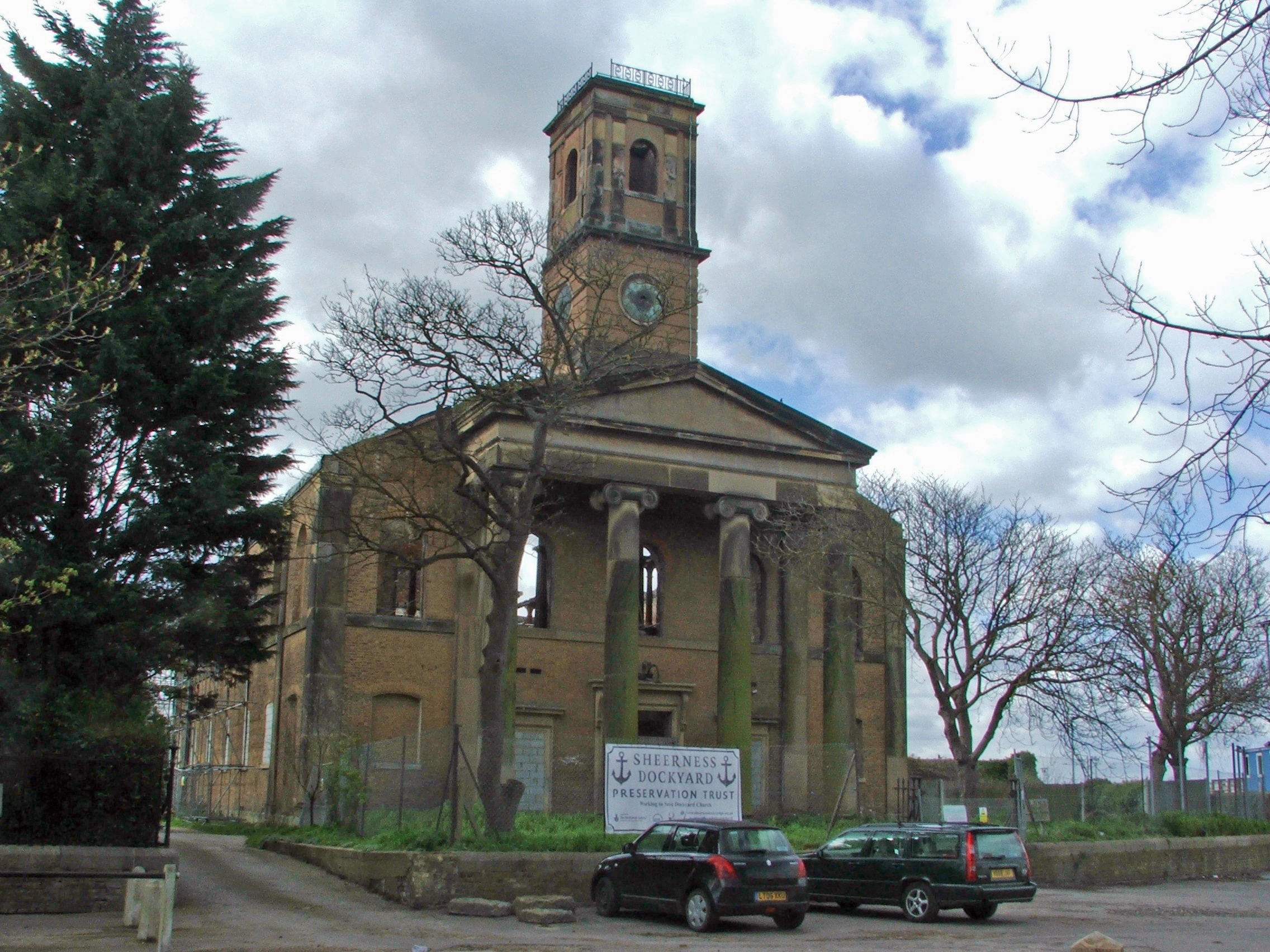 Hugh Broughton wins Sheerness Dockyard church overhaul